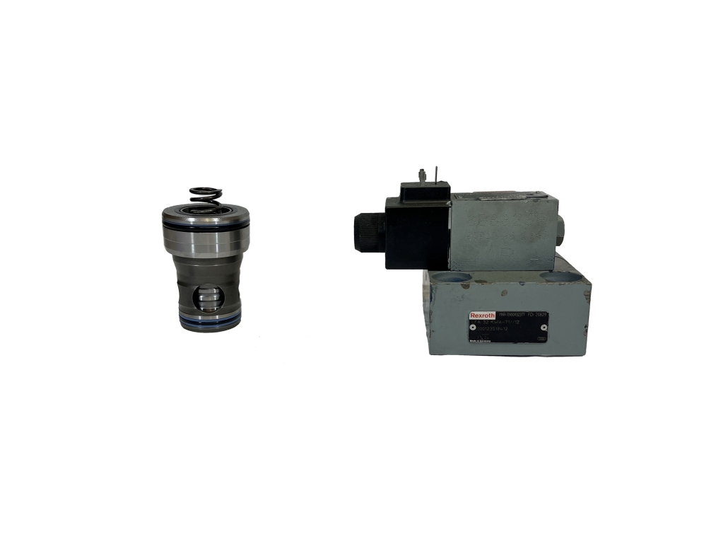 Rexroth Directional Pilot Valve (4WE6D62/EW110N9K4) with Logic Valve ...
