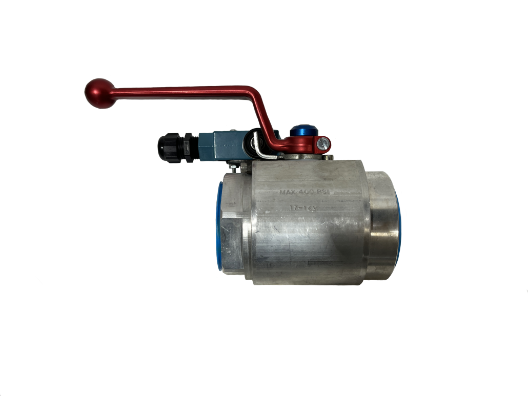 DMIC 2" Ball Valve w/ Switch - Dunaway