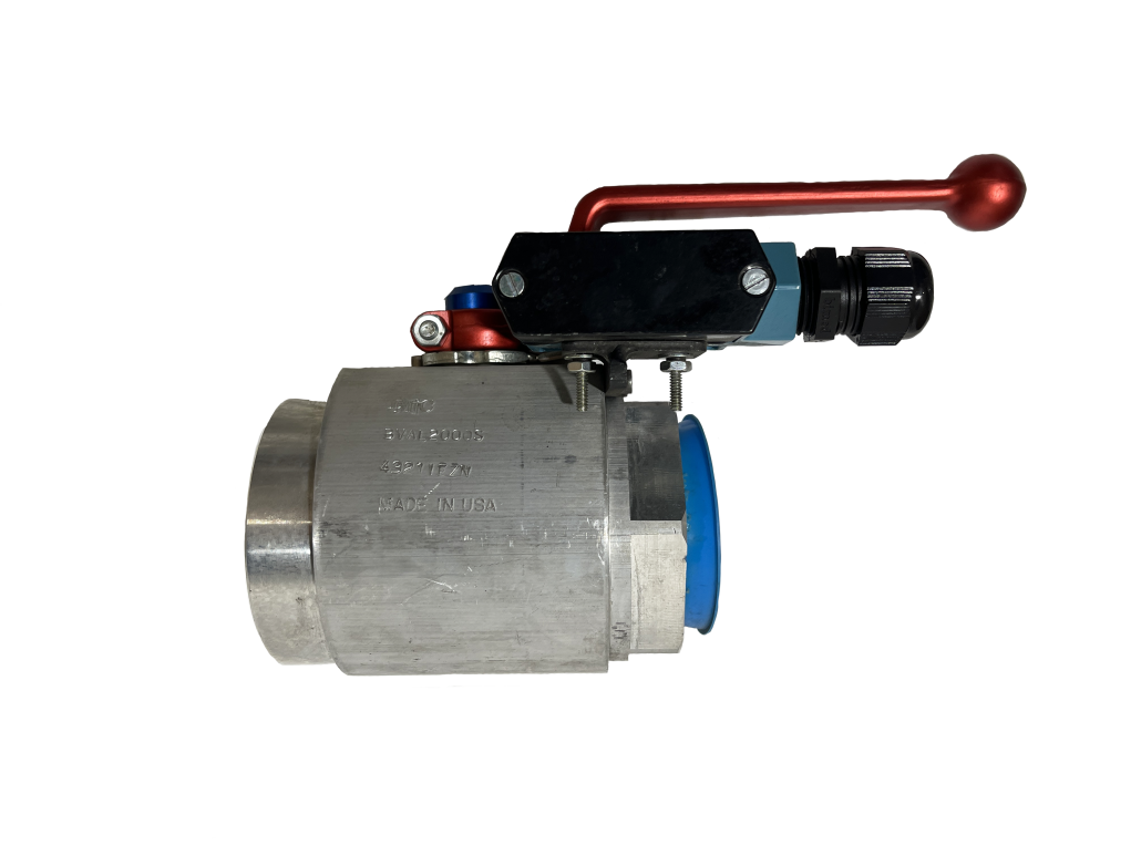 DMIC 2" Ball Valve w/ Switch - Dunaway